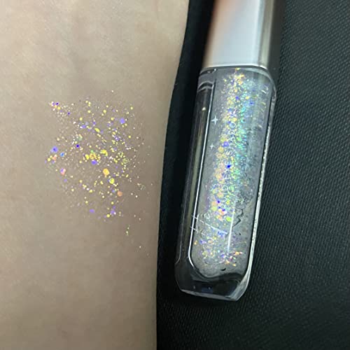 HEXZE Star Diamond Streamer Liquid Eyeshadow,glitter liquid eyeshadow (2g), 2020 MILLENNIAL GIRL
