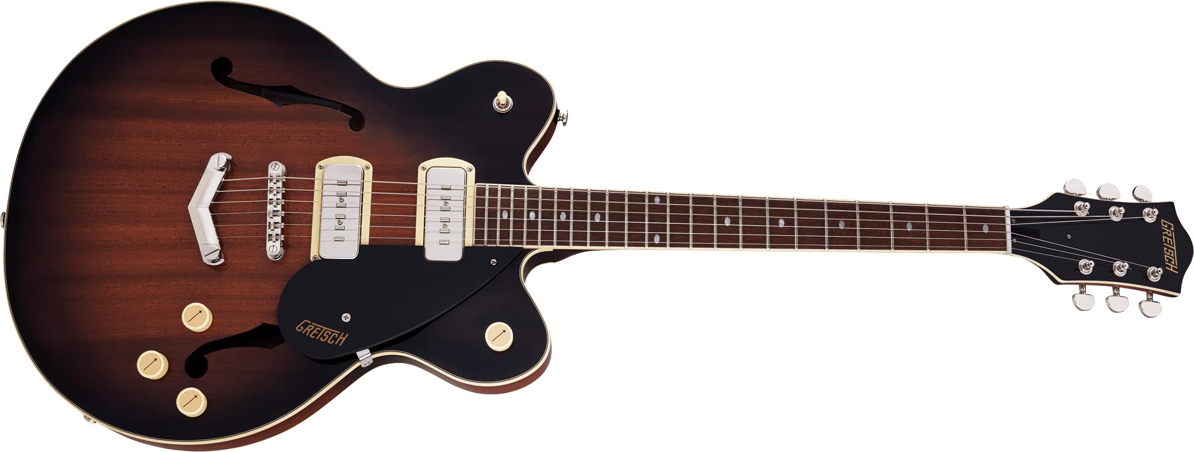 Gretsch G2622-P90 Streamliner Center Block Double-Cut P90 Havana Burst w/V-Stoptail