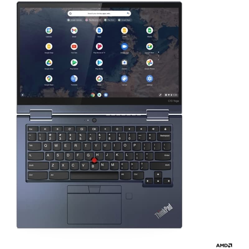 Lenovo ThinkPad C13 Yoga Gen 1 13.3" Touch 4GB 32GB eMMC AMD Athlon Gold 3150C 3.3GHz, Abyss Blue (