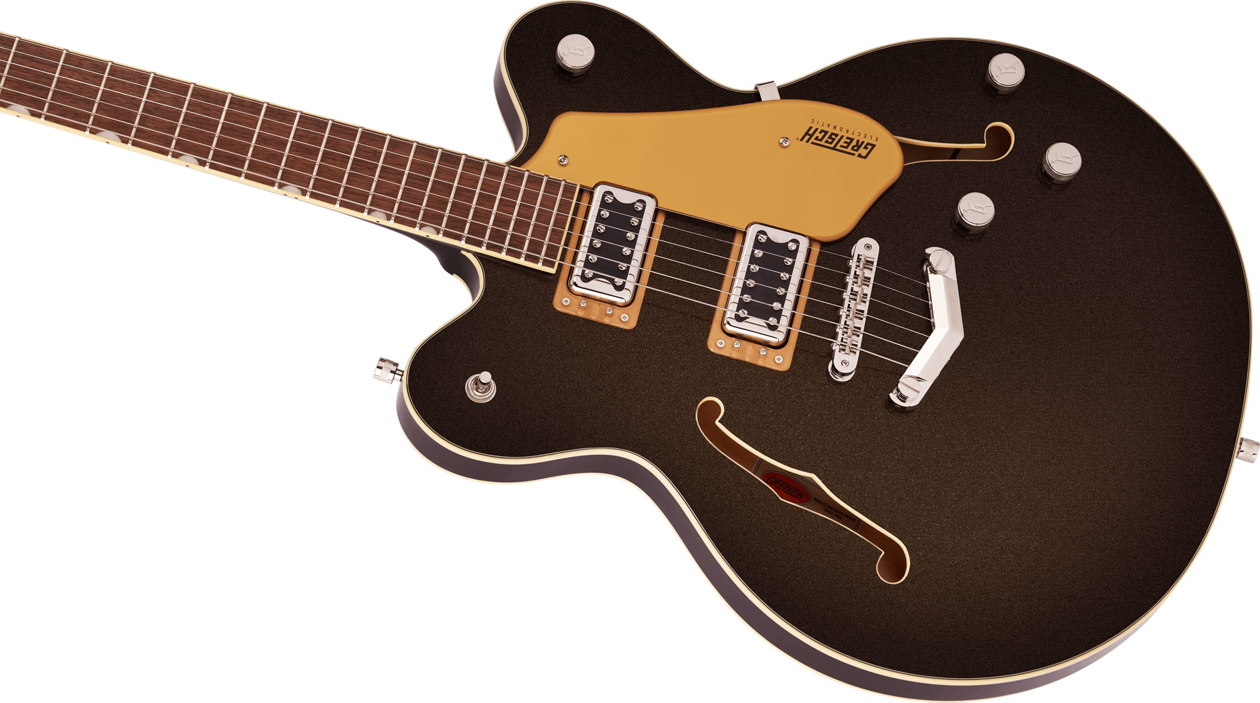 Gretsch G5622 Electromatic Center Block Double-Cut Black Gold w/V-Stoptail