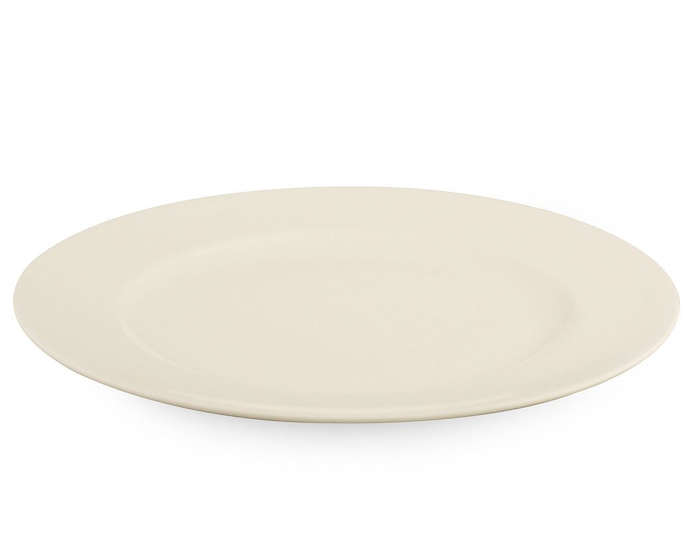 Gracie Bone China 12-Inch Platter, Pure White