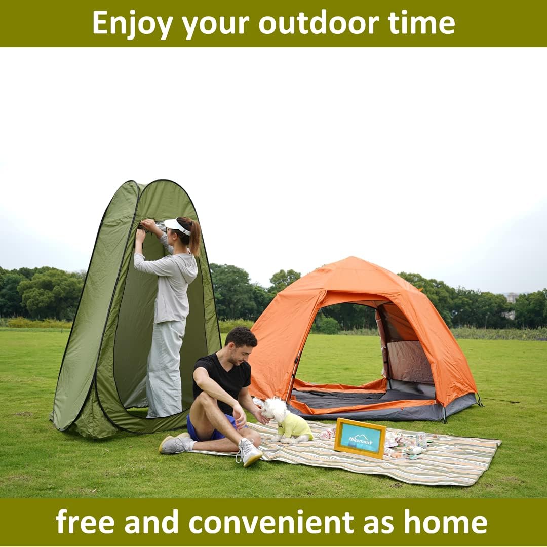 Hikeman Pop Up Privacy Tent for Camping & Hiking
