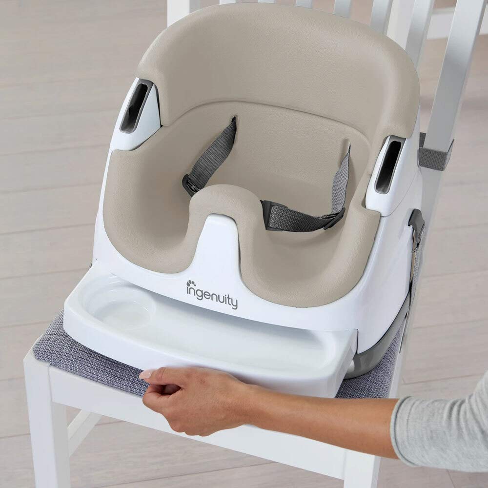 Ingenuity Baby Base 2-in-1 Seat - Cashmere - Booster Feeding Seat
