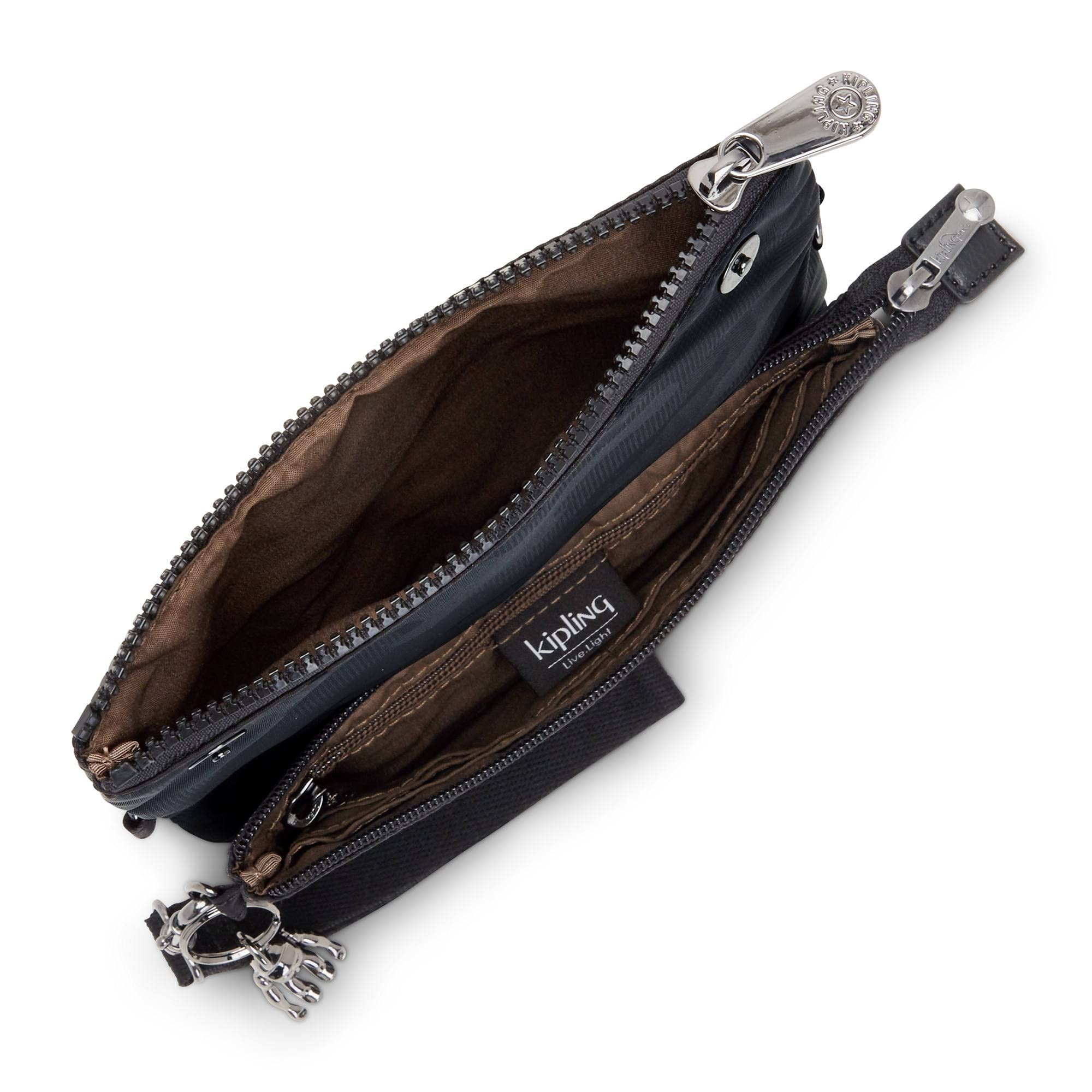 Kipling Lynne 3-in-1 Convertible Crossbody Bag Black Camo Emb