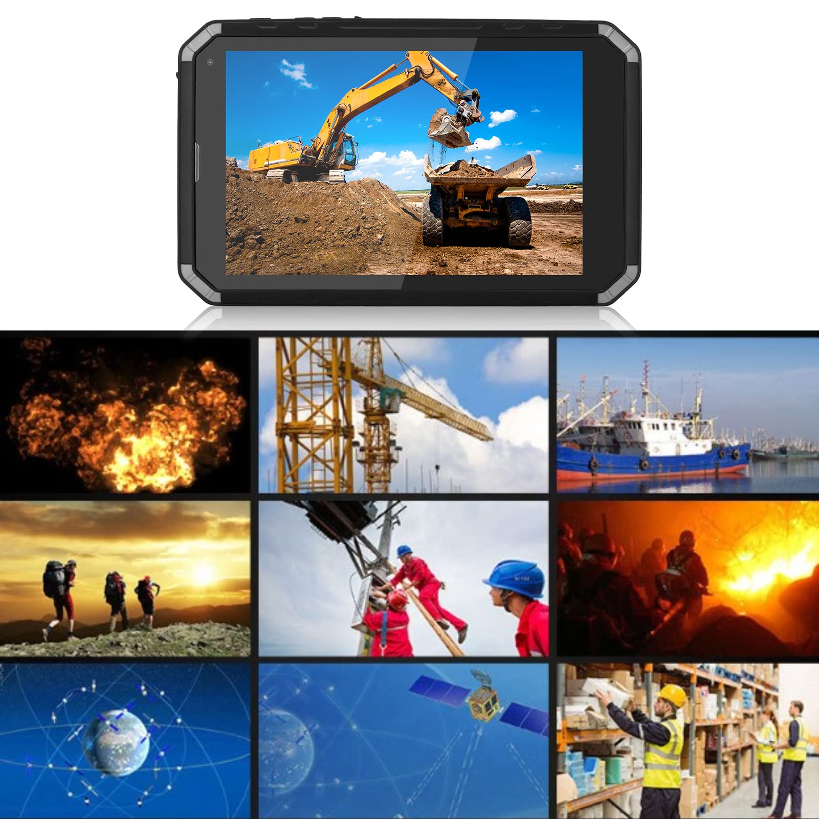 LBEC 8 Inch Tablet, 8 Inch 1920x1200 Full HD Warehouse Tablet PC for Industrial for 12 (U.S. regulations)