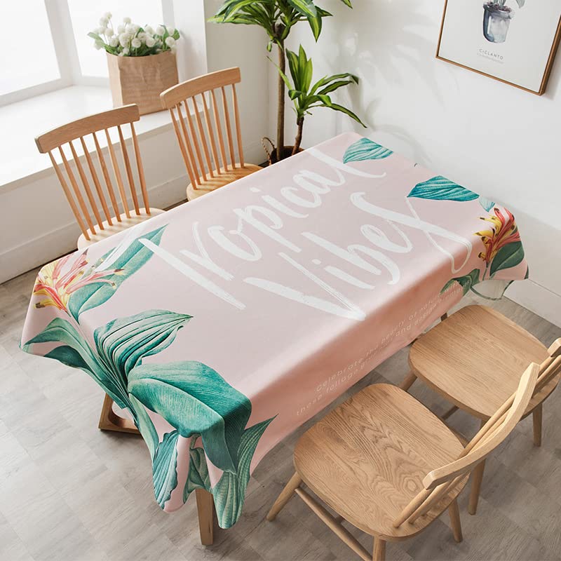 Household Oxford Cloth Tablecloth Pastoral Modern Rectangular Tablecloth Mantel Mesa Mantel Mesa Impermeable Manteles A4 140x210cm