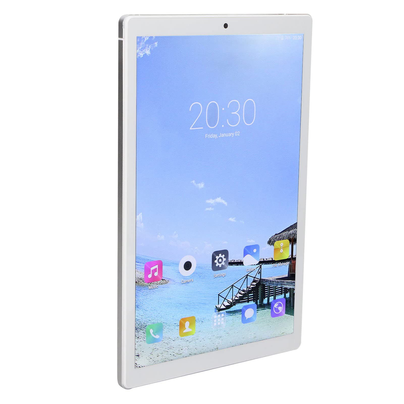 Haofy Tablet PC, Dual Speakers Dual Camera 100β240V 10-inch Tablet for Students (US Plug)