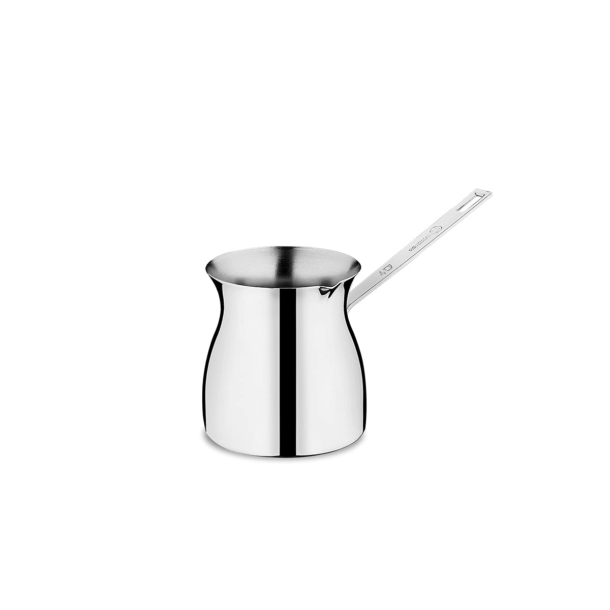 korkmaz Terra Turkish Coffee Pot, Stainless Steel Moka Espresso Pot, Arabic Greek Coffee Maker, 4 cups