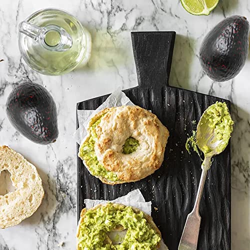 Honbay 2PCS Fake Avocados Foam Artificial Green Avocado Fruit Model Ornament Simulation Vegetable for Home Party Tabletop Decoration and Photography Prop