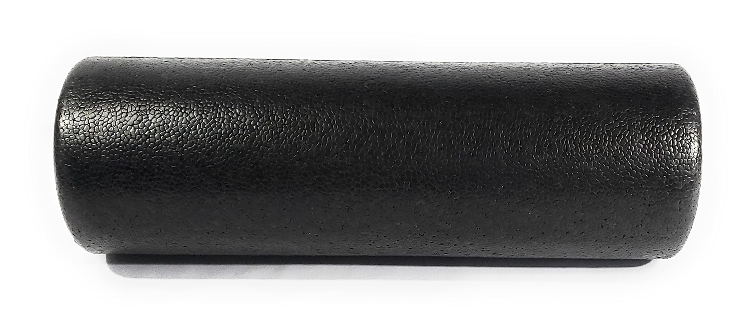 High Density Foam Roller by BE for Targeted Muscles Release, Extra Firm High Density for Physical Therapy, Exercise, Deep Tissue Muscle Massage MyoFacial Release, 18 inches Body Roller in Black
