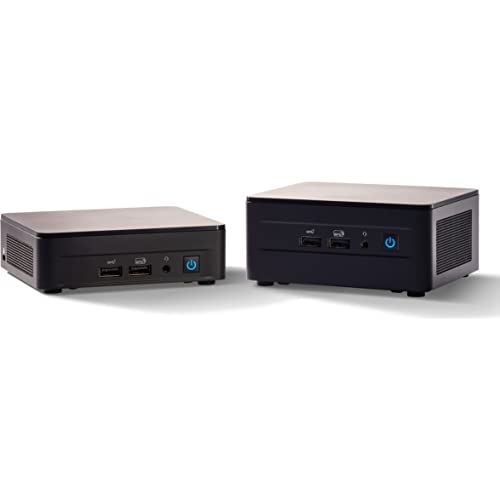 Intel 2023 Newest NUC 12 Pro Kit NUC12WSKi70Z Mini Desktop Computer, 12th Gen 12-Core i7-1260P, 64GB DDR4 RAM, 2TB PCIe SSD, WiFi 6, Bluetooth, Windows 10 Pro, BROAG Mousepad