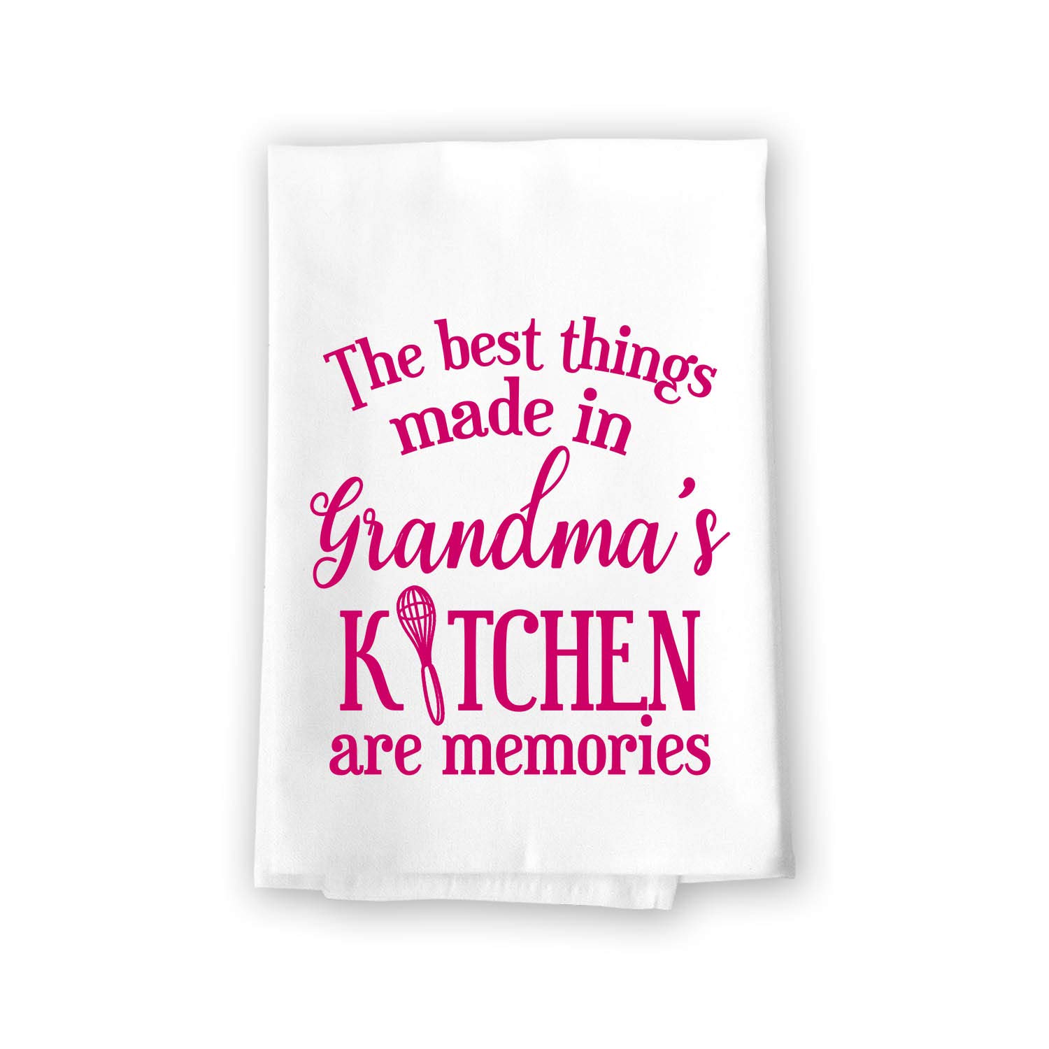 Honey Dew Gifts, The Best Things Made in Grandma’s Kitchen are Memories, Flour Sack Towels, Kitchen Dish Towels, Grandma Towel, Granny Gifts, Grandma Gifts, 27 x 27 Inch, Made in USA