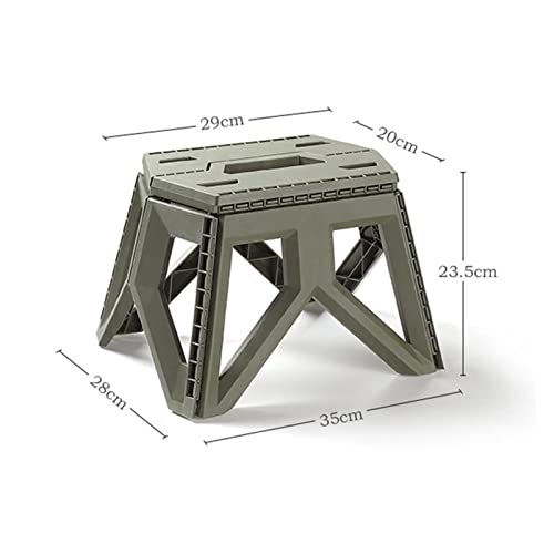 GOMOSU Camping Stool 100kg Bearing Stool Beach Chair Seats Portable Camping Chairs Folding Fishing Chair