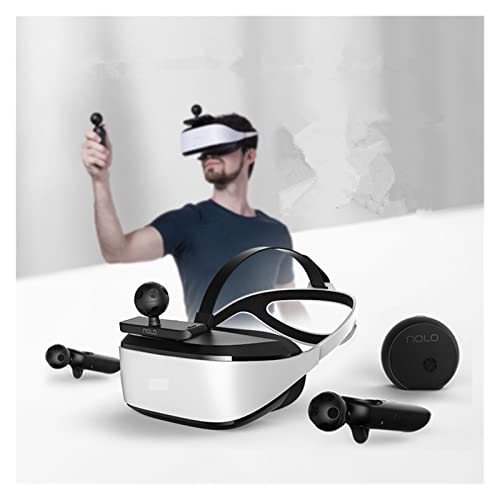 HXNINE 3D PC VR 2.5K Headset for Computer/Laptop/IPD Adjustment / 110 Degree FOV with 3D IMAX Effects and 3D Realistic (Color : Deepoon E3-C)