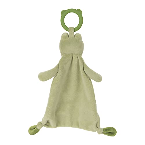 GUND Baby Baby Toothpick Ensley Alligator Teether Lovey Plush Stuffed Animal and Security Blanket, Green, 13"