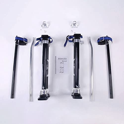 GUABI 24"-40" Drywall Stilts, Adjustable Aluminium Drywall Stilts Builder Painting Plastering for Builder Decorator Painting Plastering