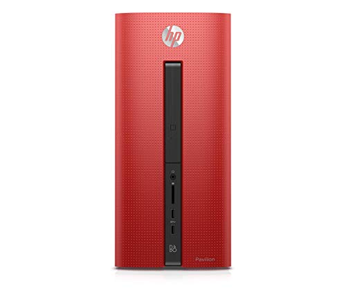 HP Pavilion Desktop 550-126 i5-6400 2.7GHz 12GB 1TB DVDRW W10 64-Bit, Silver, Large (Renewed)