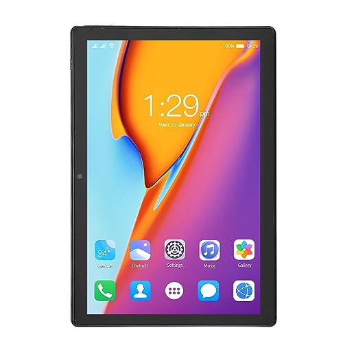 Honio Tablet PC, Gaming Tablet, 3 Card Slots, 10.1 Inch FHD for Business (US Plug)