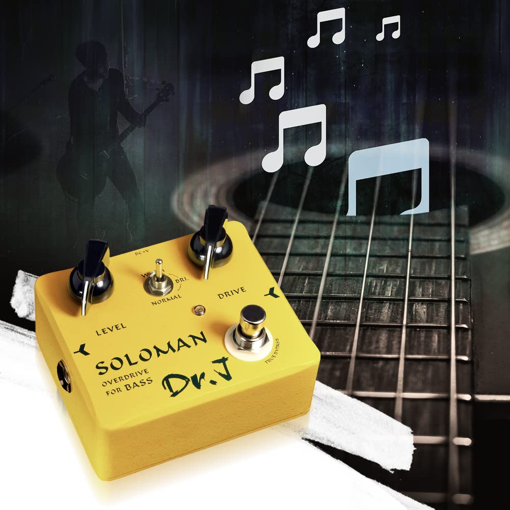 JOYO Fuzz Pedal Between Overdrive& Distortion Across Classic & Mordern Tone for Electric Guitar Effect High-end Edition Dr.J Series (D56)