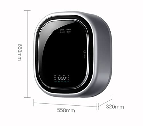 GUABI Full-Automatic Washing Machine and Spin Dryer, Wall-Mounted Washing Machine, Baby and Children's Underwear Automatic Mini Small Baby Special