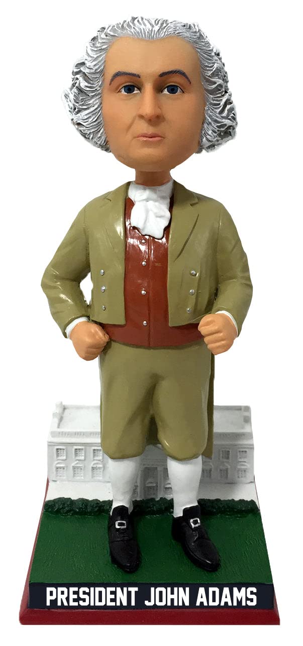 John Adams White House Base President Bobblehead Numbered to 1,796