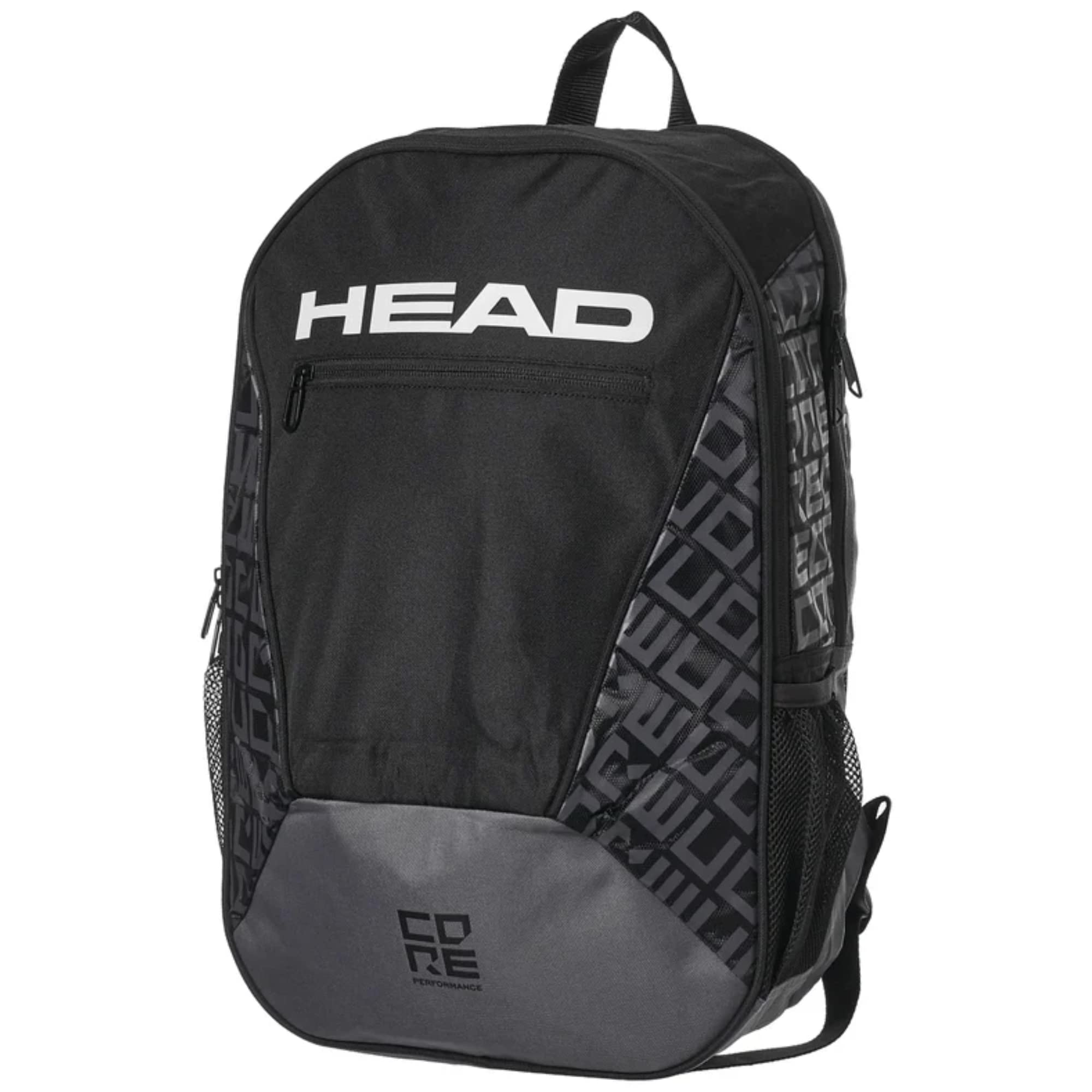 HEAD Radical Tour Classic Graphite 4 Paddle Bundle with HEAD Core Backpack, 6-Pack Penn Outdoor Pickleballs