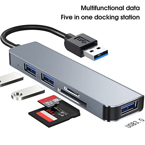 JENPECH Docking Station High Speed Convenient USB-C Multi Splitter Adapter Compatible with Mobile Phone 1