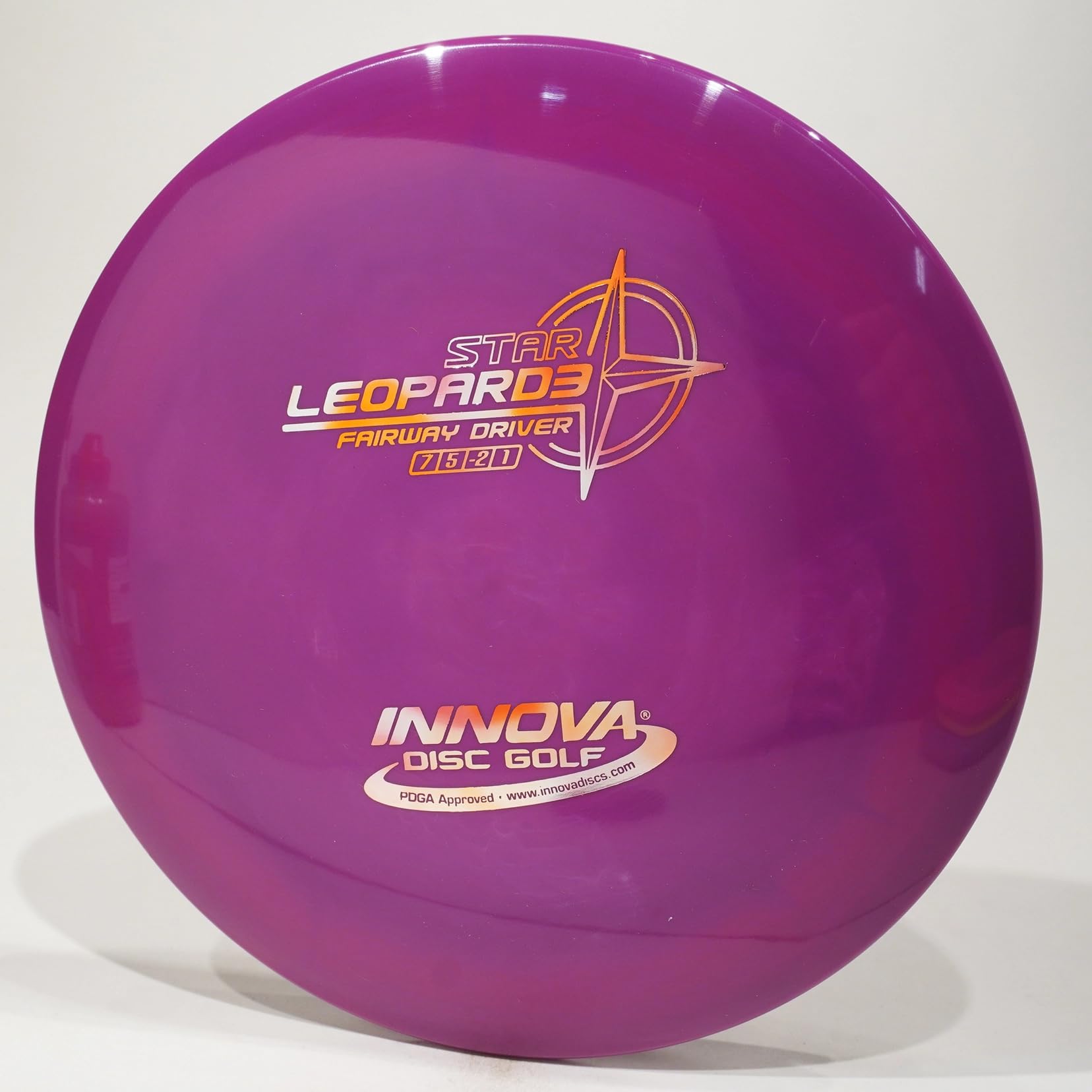 Innova Leopard3 (Star) Fairway Driver Golf Disc, Pick Weight/Color [Stamp & Exact Color May Vary] Purple 167-169 Grams