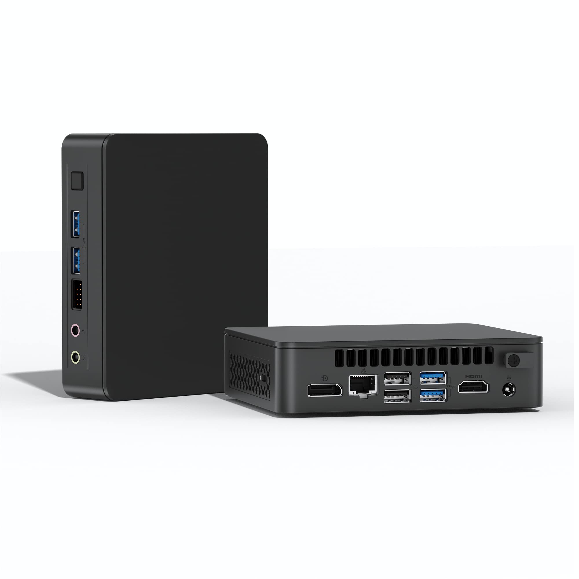 Intel NUC 11 Gen Mini PC Celeron N5105 Mini Computers,8GB DDR4 500GB M.2 SSD Portable Computer Dual HDMI Support 4K UHD, 2.4G/5.0G Dual Wi-Fi5, Bluetooth 5.0, LAN for Business Home Education Desktop M