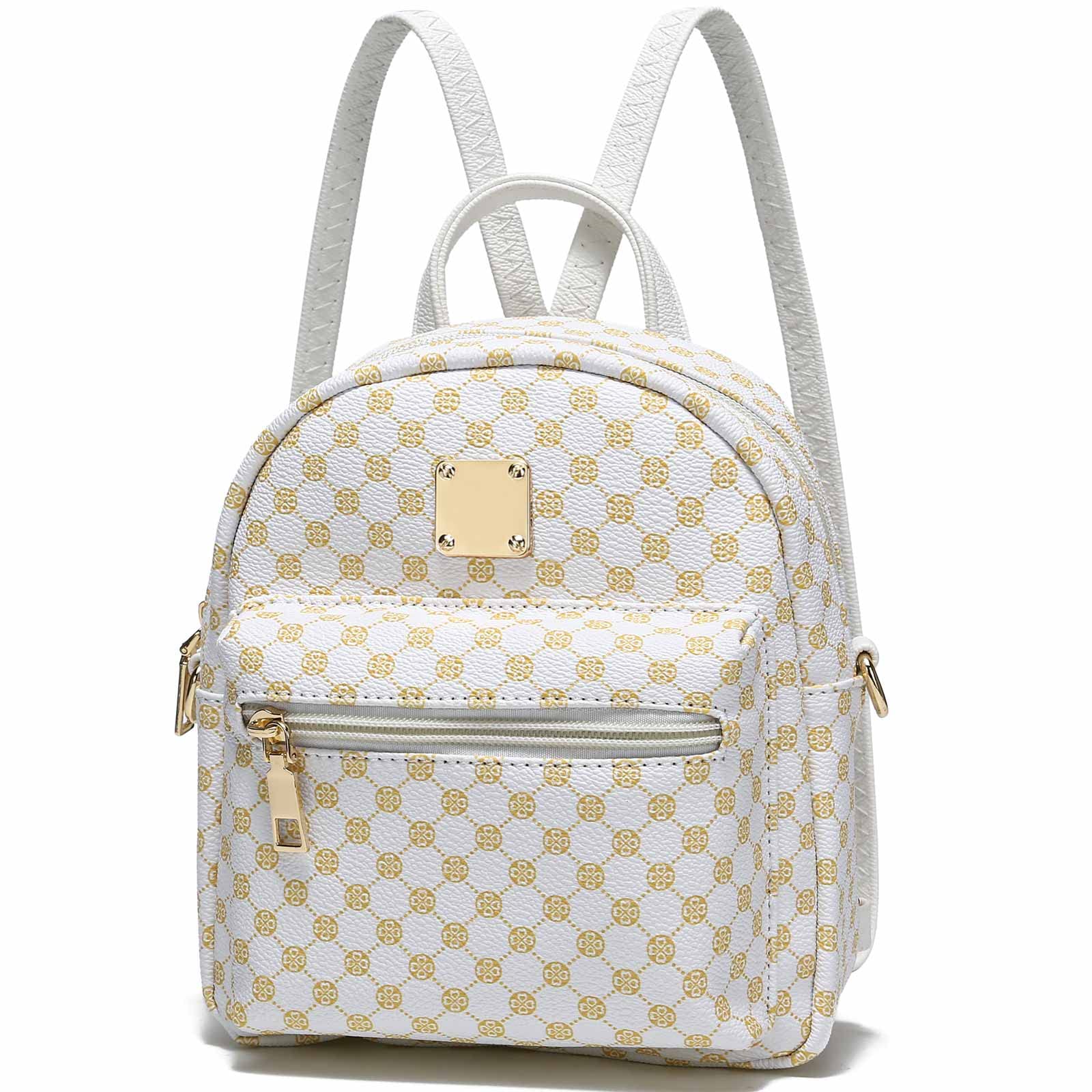 HIYOLALA Mini Backpack for Girls Convertible Small Backpack Purse for Women