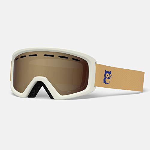 Giro Rev Youth Snow Goggles - Harvest Namuk Strap with Amber Rose Lens (2021)