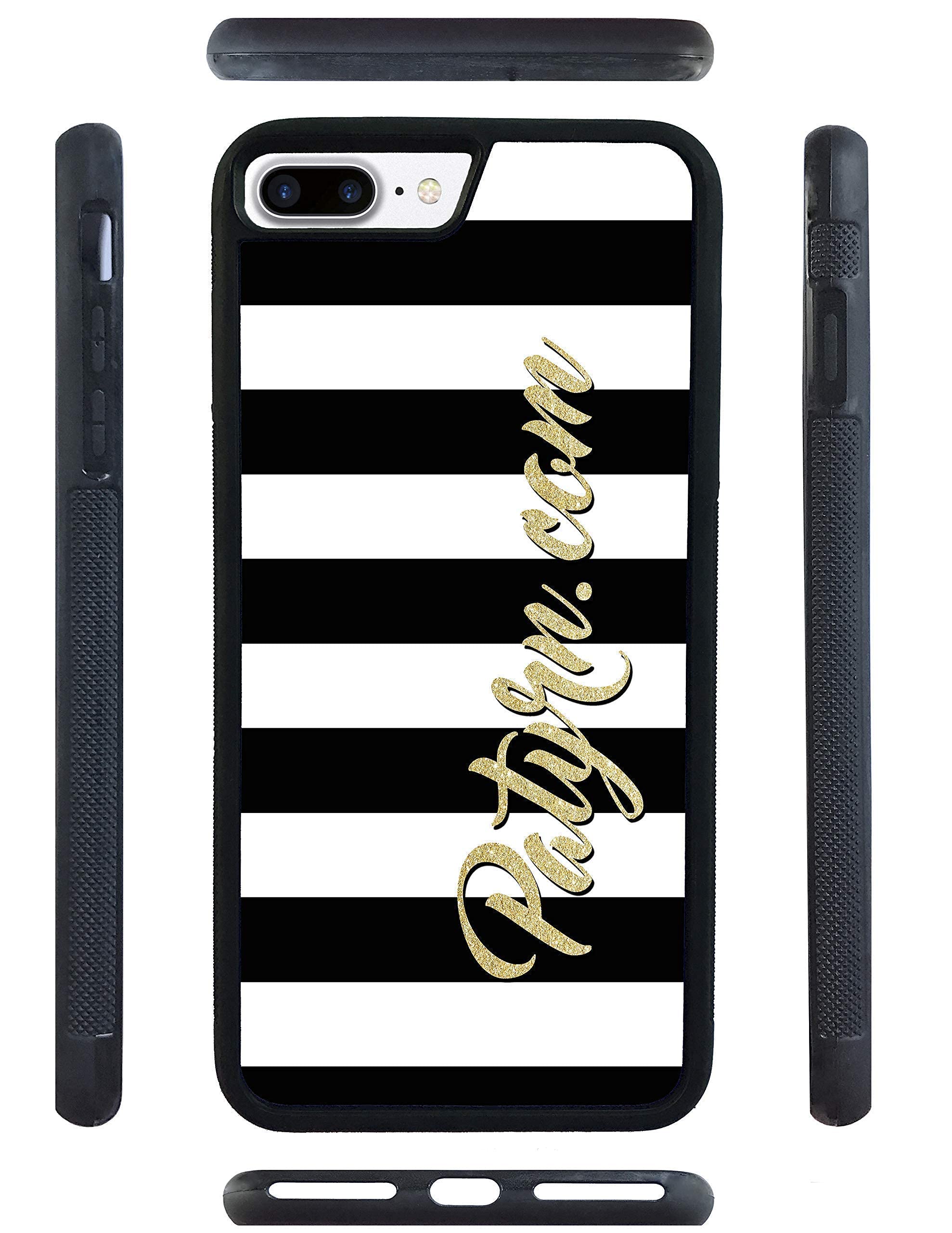 Gold Pineapple Personalized Black Rubber Phone Case Compatible With Google Pixel 8 Pro, 8a, 8, 7a, 7, Pixel 7 Pro, 6a, Pixel 6 Pro, 6, Pixel 5, 4a 5G, 4a 4G, 4, 4 XL, 3a, 3a XL, 3, 3 XL, 2 XL, 2