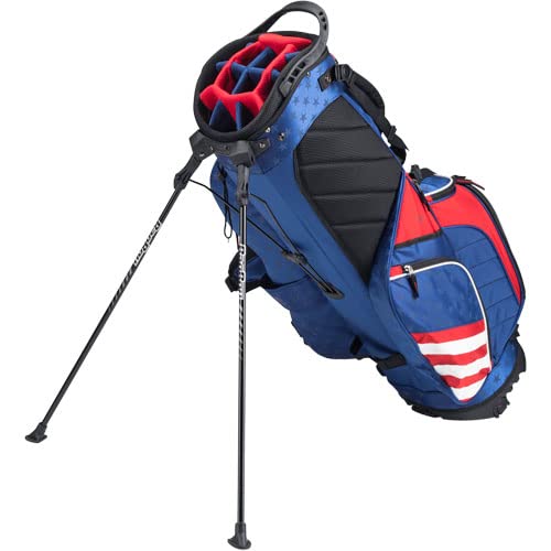 HB-14 Hybrid Stand Bag,Blue/Red/White