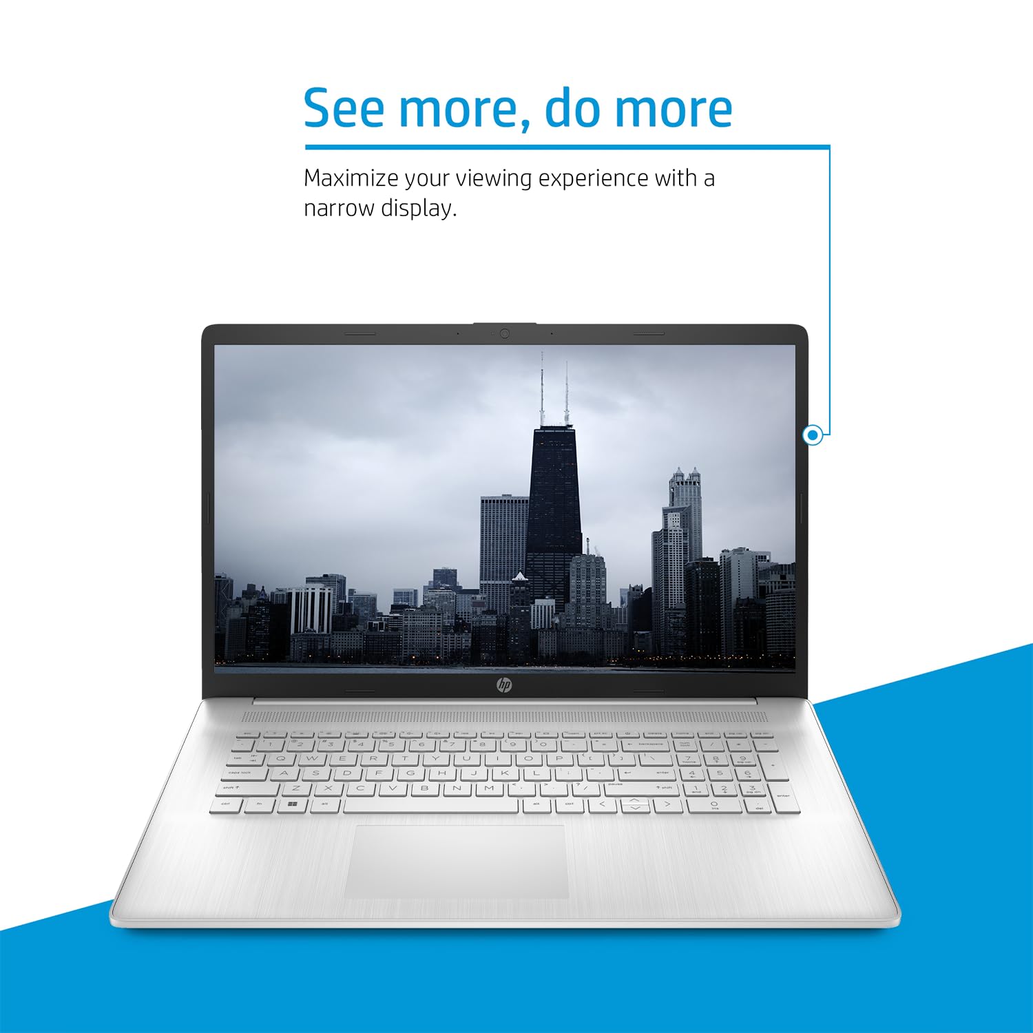 HP Latest Business Professional Laptop, 17.3" HD+ Touchscreen, Intel Core i5-1235U, 32GB RAM, 1TB SSD, Webcam, HDMI, FP Reader, Backlit KB, Wi-Fi 6, Windows 11 Pro, Silver