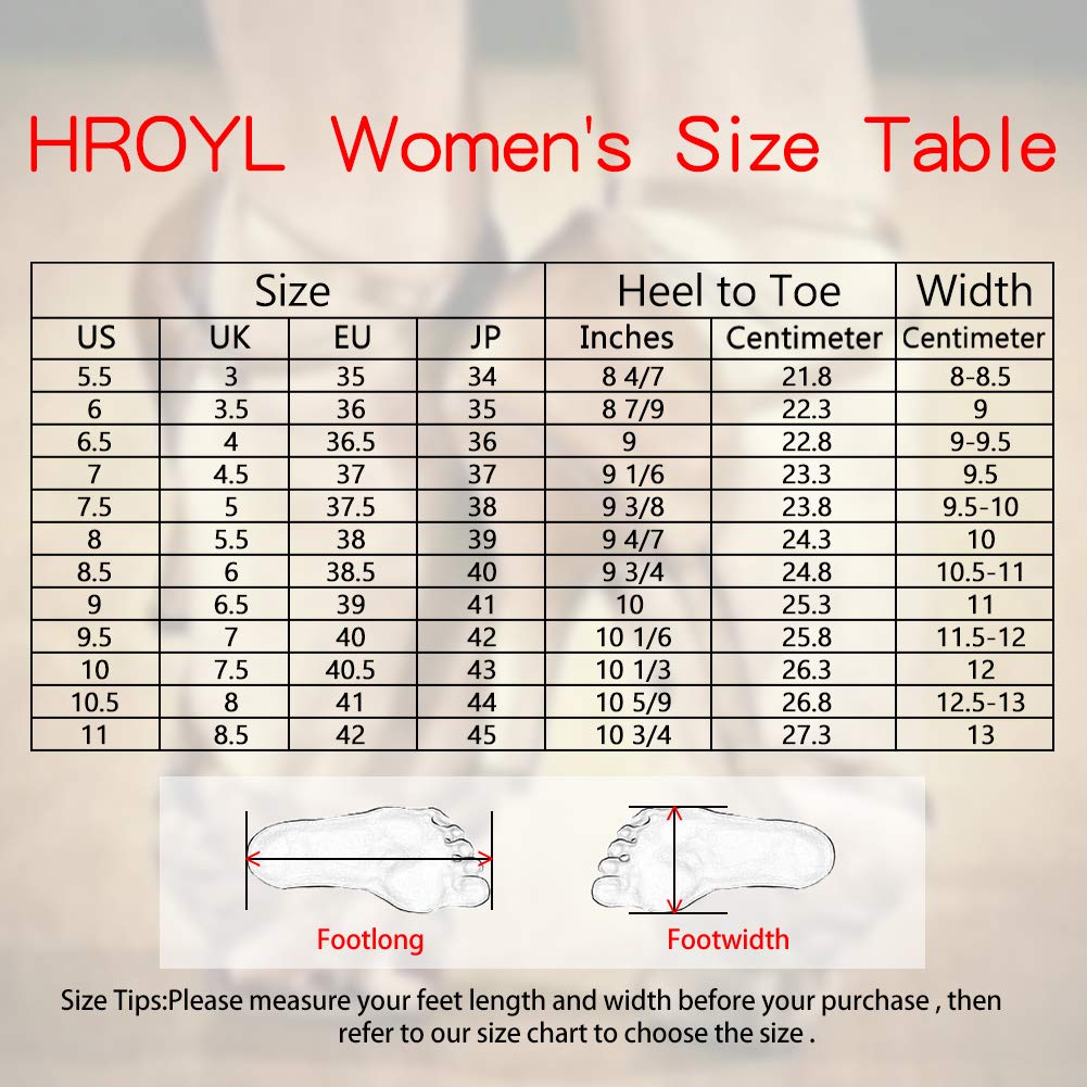 HROYL Women's Latin Dance Boots Close Toe Ballroom Tango Performance Practice Teaching Dancing Shoes,LHD-GBNJB-TJYH-5-R,US 8