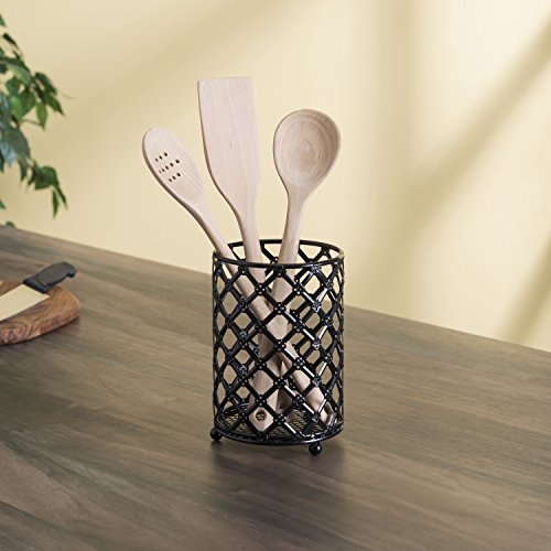 Home Basics CH44044 Lattice Cutlery Holder