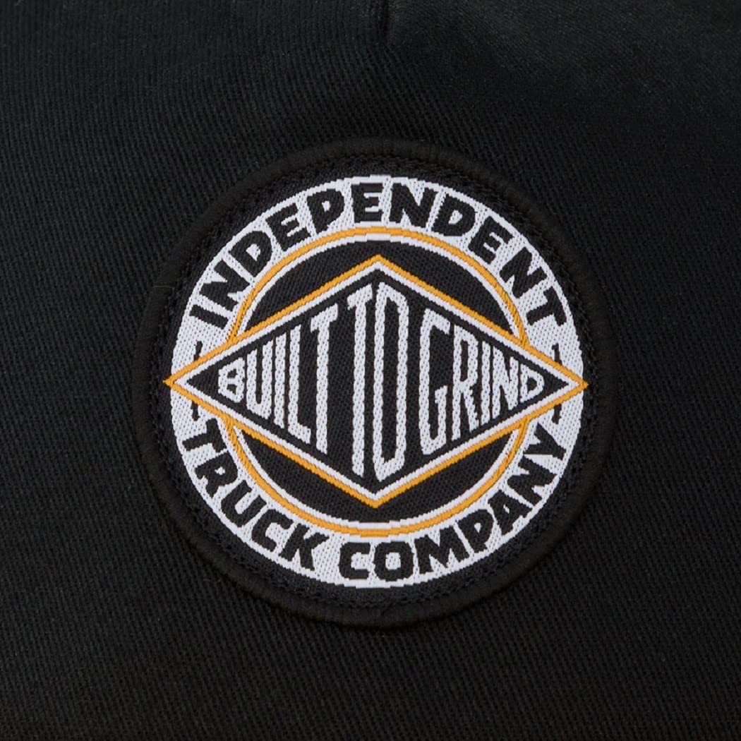 INDEPENDENT Men's BTG Summit Unstructured Snapback Hat, Black/Gold, One Size