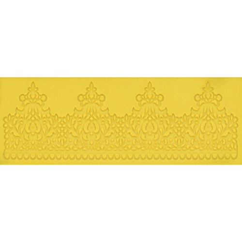 Global Sugar Art Regal Crown Lace Silicone Lace Mat by Chef Alan Tetreault