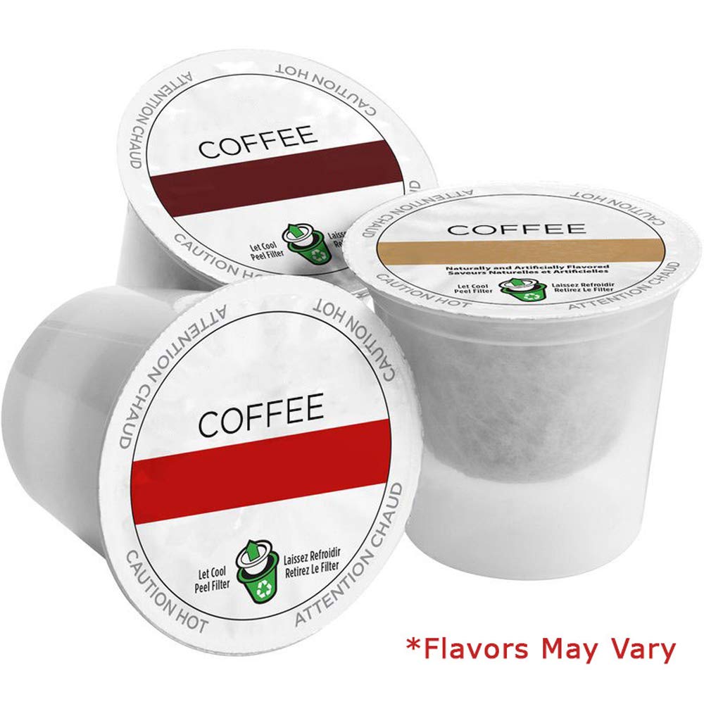 Hamilton Beach 49947 FlexBrew 2 Way Coffee Maker: Single-Serve or 12 Cup Pot, White Bundle with Victor Allen Colombian Single Serve Brew Cups of Coffee - Includes 3 K-Cups