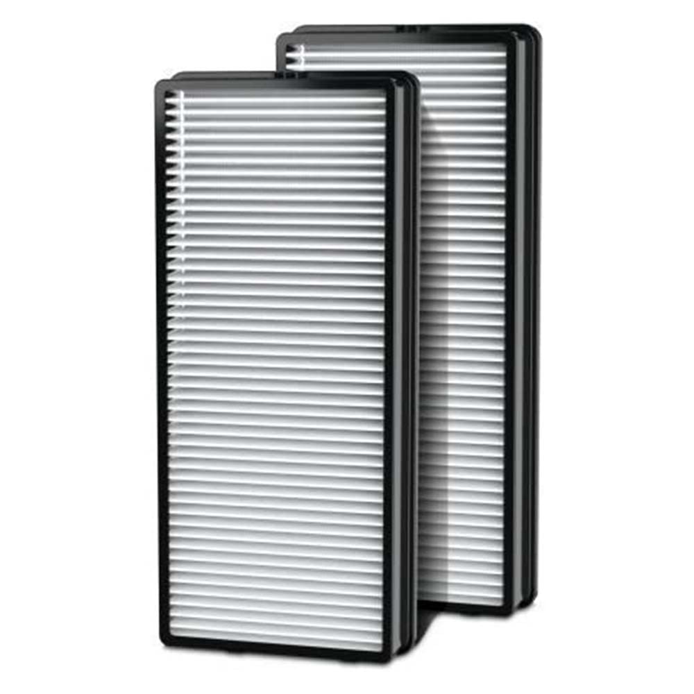 Homedics TotalClean HEPA-Type Air Purifier Filter Replacements, Works with Homedics AT-PET01, AT-PET02, and AT-45 Air Purifiers, Captures Microscopic Airborne Particles