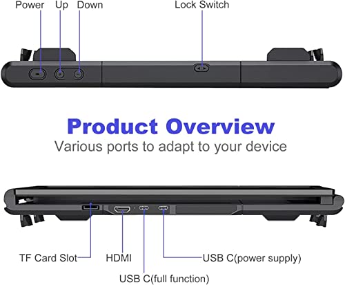 KEFEYA Laptop Screen Extender, FHD 13.3" Portable Monitor Dual, HDR IPS Display Plug & Play, Work with 13-16'' Mac Windows Chrome Linuxs