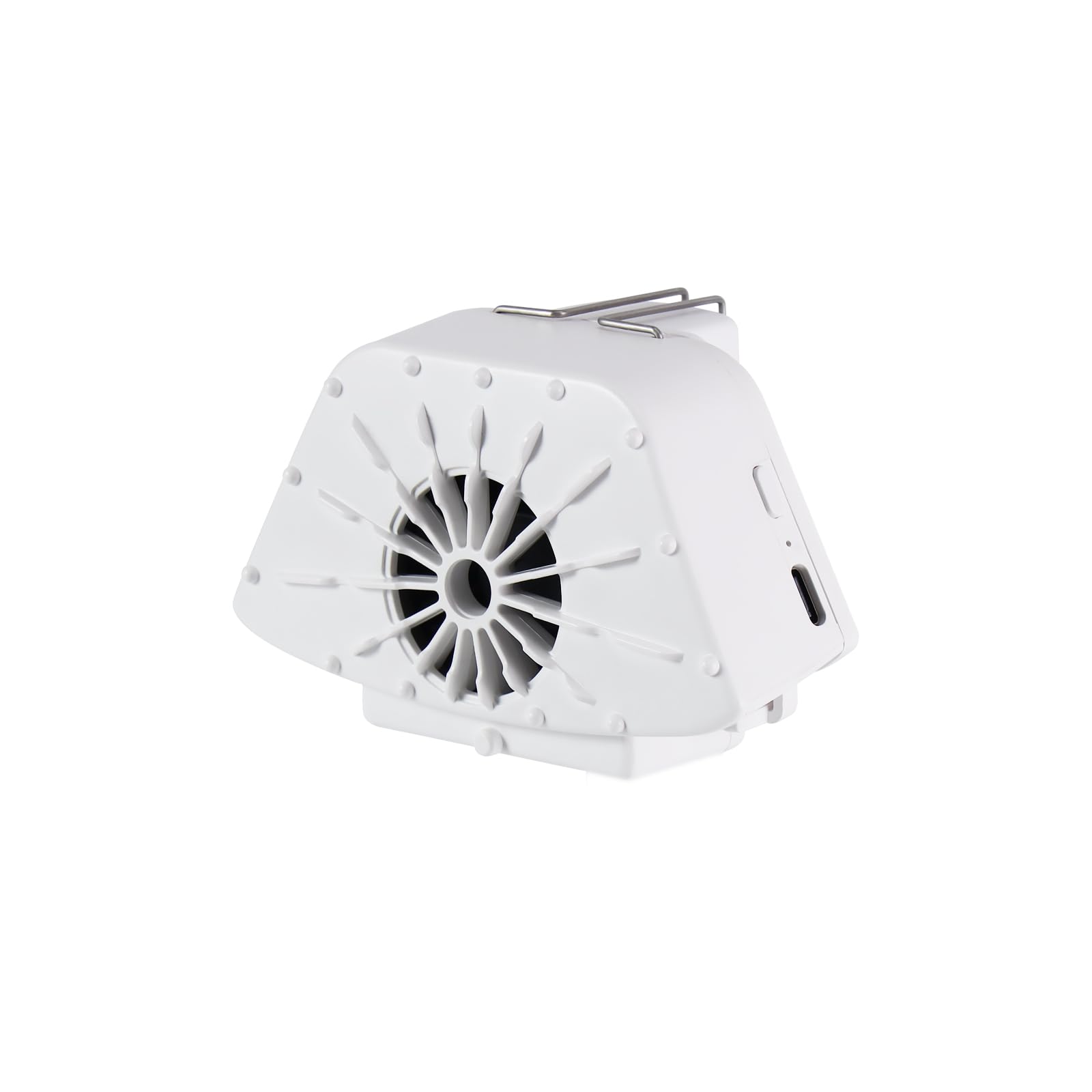 onovatpol Personal Ionizer Air Purifier, Rechargeable Lash Fan, Air Ionizers Handheld, Portable Negative Ion Generator for Crotch, Home, Buses, Planes, Subways, Travel (white)