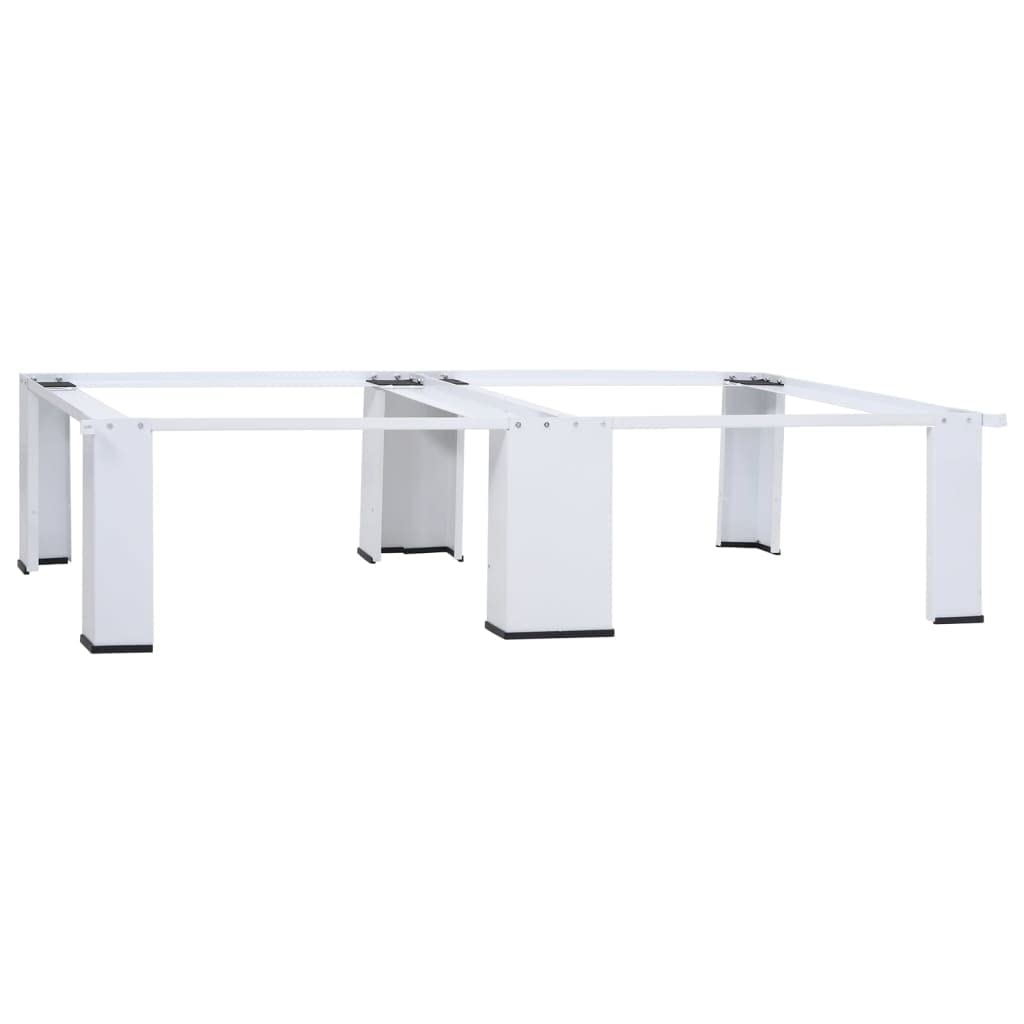 GOLINPEILO Double Washing and Drying Machine Pedestal Base Stand Stacking Kit Shelf Dryer Mini Refrigerator Cabinet Stackable Kit Utility Room, Washing Room without Drawer Or Shelf 54.5"x27.2"x12.8"