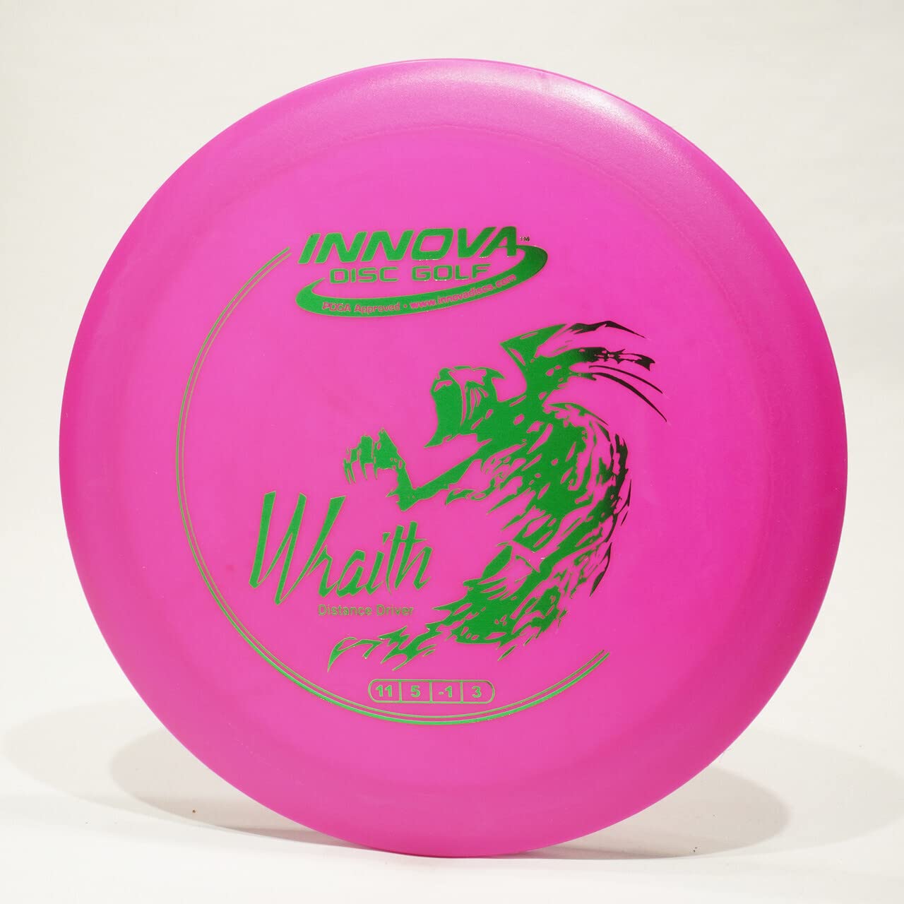 Innova Wraith (DX) - Super Light Driver Golf Disc, Pick Weight/Color [Stamp & Exact Color May Vary] White 140-149 Grams