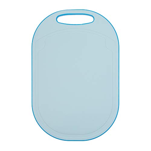 Kylermade (5 Layers) Multi-Layer Non-Slip Cutting Board, Innovative 5 layered construction, 5 Kitchen Chopping Boards for Price of 1, BPA Free, Non Porous, Dishwasher Safe, Juice Grooves (Blue)