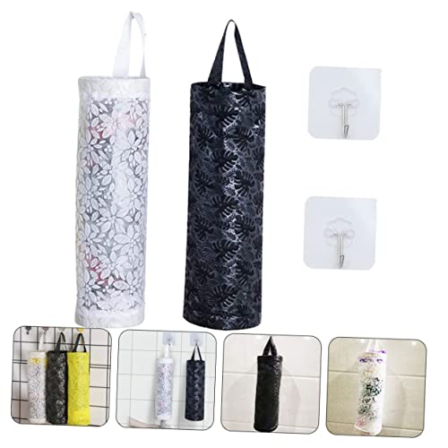 Healeved 2 Sets Garbage Bag Storage Trash Bags Suspending Bag Dispenser Convenient Bag Dispenser Suspending Bag Organizer Home Supplies Plastic Bag Non-woven Fabric Household