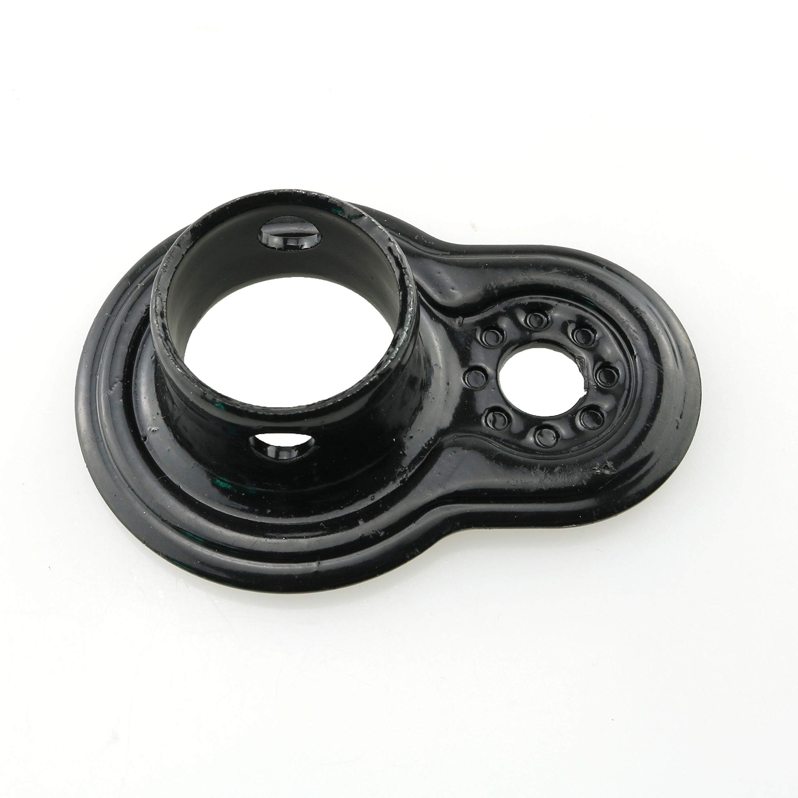 HJ Garden 1 Set Coupler Hitch Attachments for Instep and Schwinn Bike Trailers, Bicycle Trailer Accessories, Black