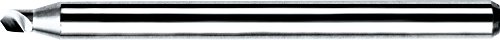 KYOCERA 885-0197.085 Series 885 Micro Drill Bit for Brass, 1 Flutes, 0.50 mm Cutting Diameter, 120 Degree Cutting Angle, 2.15 mm Cutting Length, 3 mm Shank Diameter, 38 mm Length, Carbide, Uncoated