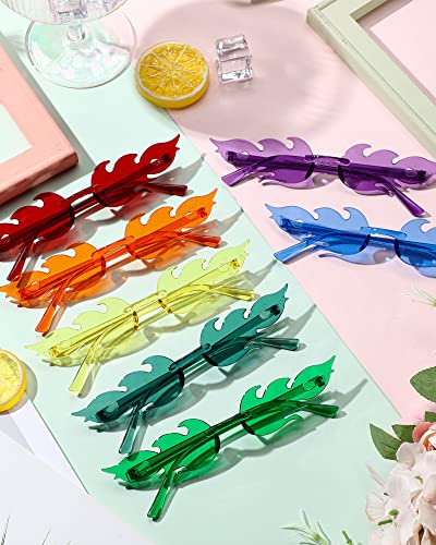 JDHXBMW Fire Glasses Party Glasses Bulk Sunglasses Party Favors Sunglasses Kids for Fun