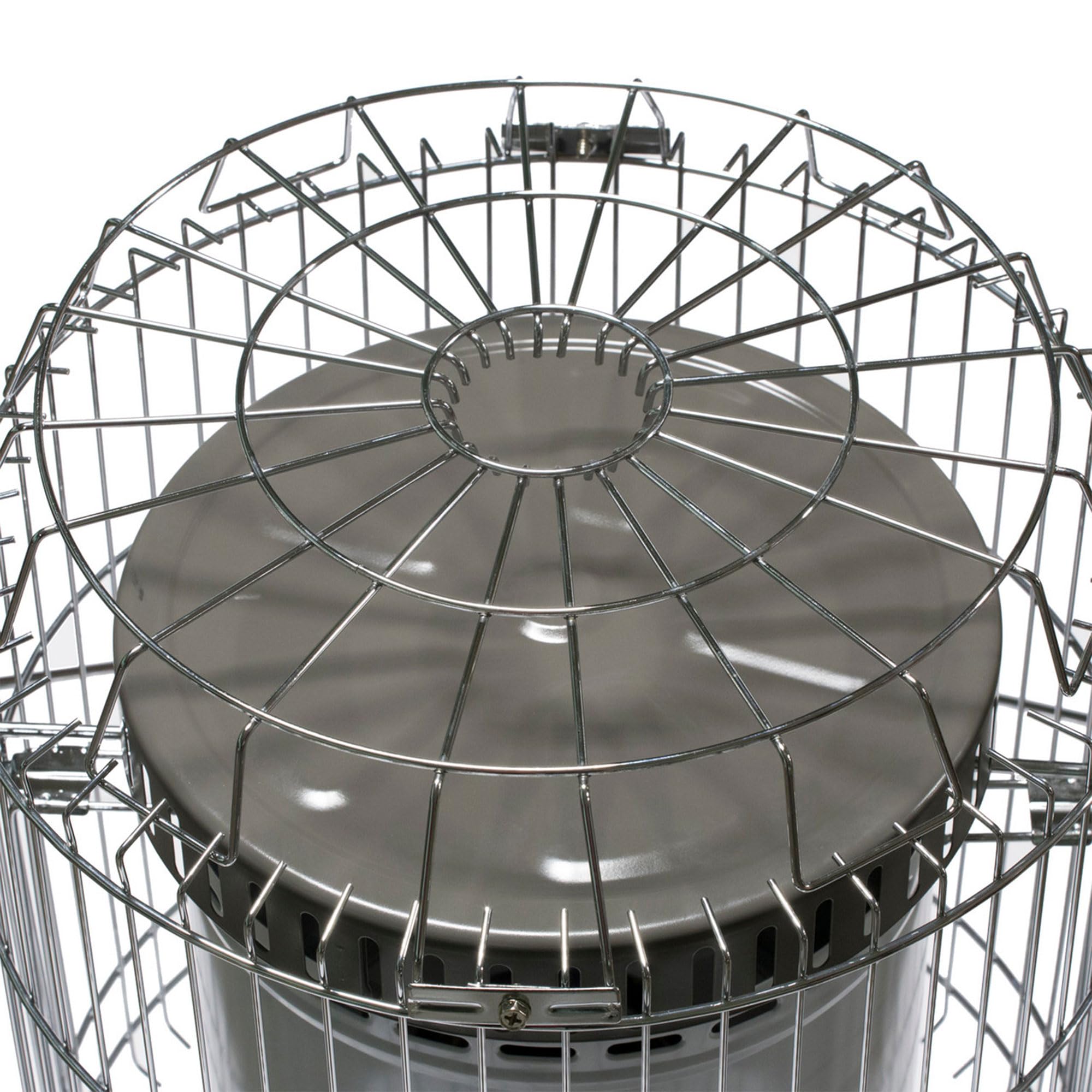 Kero World KW-24G Indoor Kerosene Heater, Large, Gray